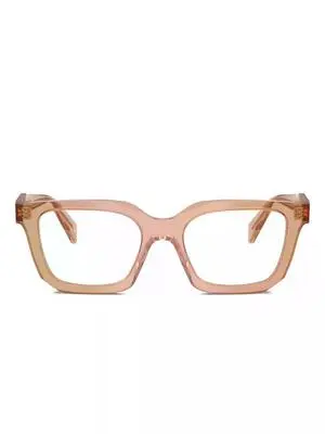 Prada Geometric Eyeglasses - Neutrals