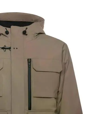 FAY Patch-pocket Hooded Jacket