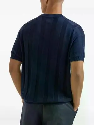 Brunello Cucinelli Ribbed Henley Top