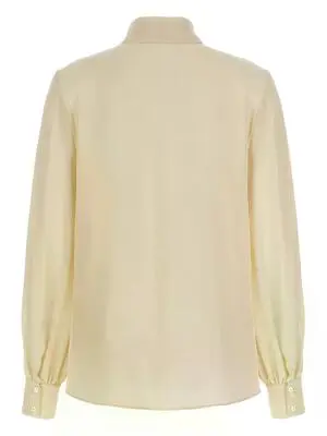 Valentino Garavani Bow Detail Shirt - Neutrals