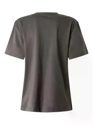 Pinko Embellished Crewneck T-shirt - Grey