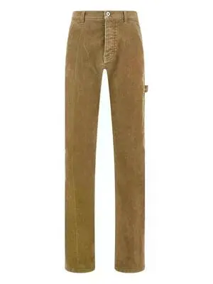 FERRAGAMO Cargo Trousers With Flocked Patch Pockets