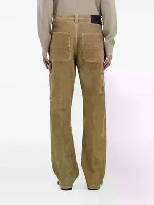 FERRAGAMO Cargo Trousers With Flocked Patch Pockets