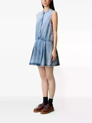 Claudie Pierlot Buttoned Denim Dress
