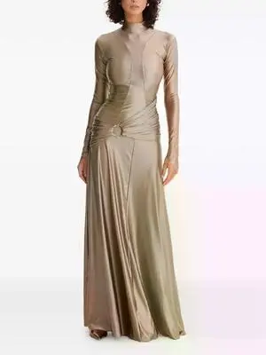 Moos Studio Long Sleeve Evening Dresses