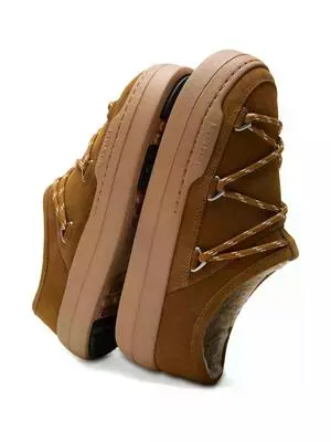 Moon Boot Park Suede Slippers - Brown