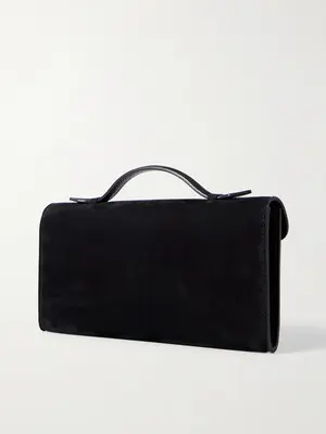 METIER Edge Nubuck Clutch - Black