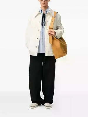 AMI Paris Oversize Cotton Canvas Worker Overshirt
