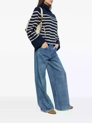 Rag & Bone Striped Roll-neck Sweater