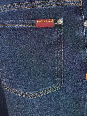 7 For All Mankind Five-pocket Straight Leg Jeans