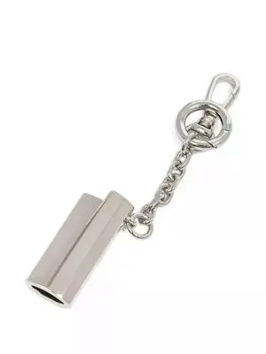 MAISON MARGIELA Lighter Case Keyring - Silver