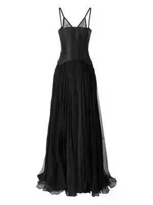 Araftu Paneled Evening Dresses