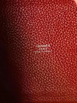 Hermès Picotin Lock Clemence Pm Bucket Bag - Red