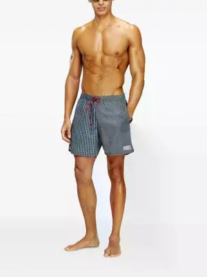 DIESEL® Patterned Swim Shorts