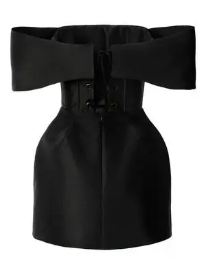 ARAFTU Off-shoulder Corset Mini Dress