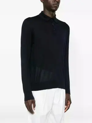 Brunello Cucinelli Long-sleeve Polo Shirt