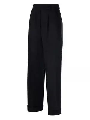 Max Mara Cropped Wool Trousers