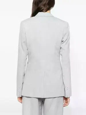 BLAKLACE Single-breasted Blazer - Grey