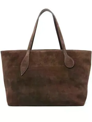 LIFFNER Mega Sprout Suede Tote Bag - Brown