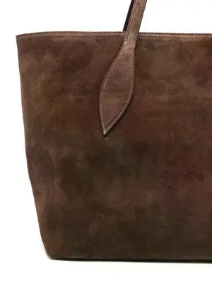 LIFFNER Mega Sprout Suede Tote Bag - Brown