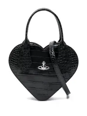 VIVIENNE WESTWOOD Josephine Heart Tote Bag