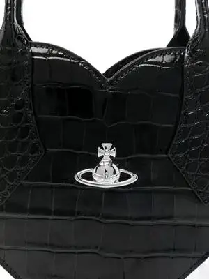 VIVIENNE WESTWOOD Josephine Heart Tote Bag