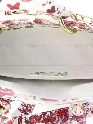 Dior Lady D-joy Printed Leather Small Satchel - Multicolour