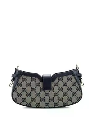 Gucci Gg Canvas Mini Shoulder Bag - Blue