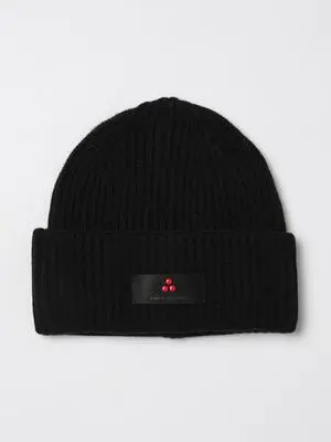 Peuterey Ribbed Beanie Black