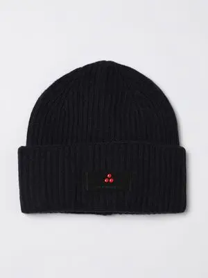 Peuterey Ribbed Beanie Blue