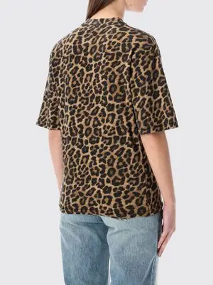 ANINE BING Leopard Print T-shirt - Multicolor