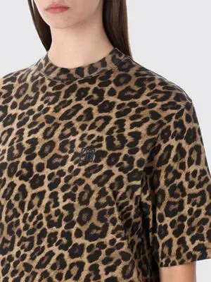 ANINE BING Leopard Print T-shirt - Multicolor