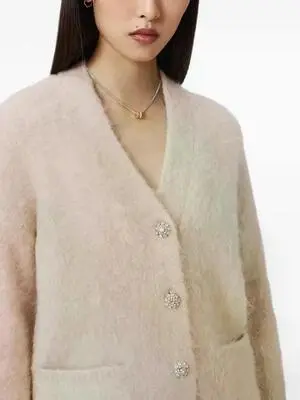 ALLSAINTS Rubi Button-front Cardigan - Neutrals
