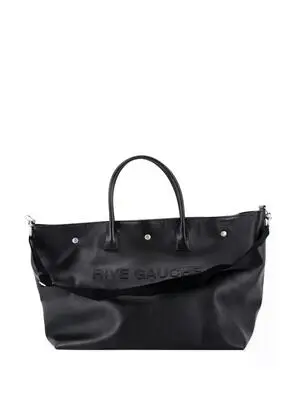 Saint Laurent Rive Gauche Embossed Leather Maxi Tote Bag