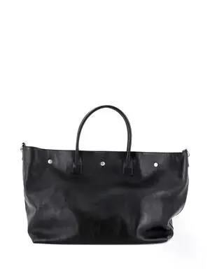 Saint Laurent Rive Gauche Embossed Leather Maxi Tote Bag