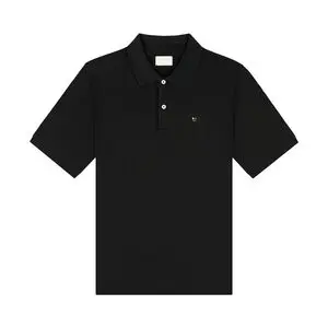 Aimé Leon Dore Crest Piqué Polo - Black