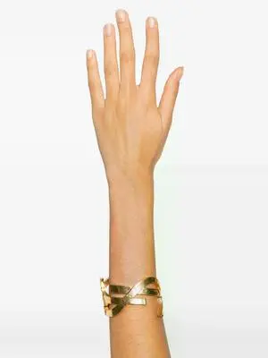 Saint Laurent Logo Bracelet - Gold