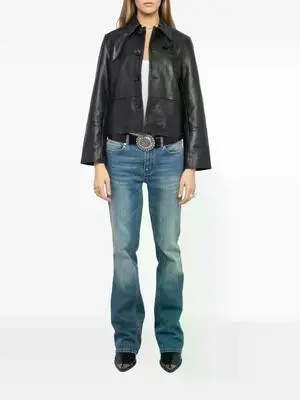 Zadig&Voltaire Lessa Button Jacket - Black