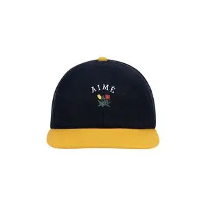 Aimé Leon Dore Wool Colorblock Crest Cap - Blue