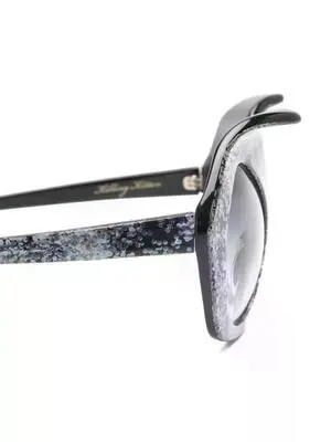 Anna-Karin Karlsson Geometric Frame Sunglasses