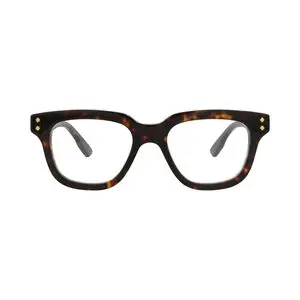 Gucci Square Acetate Optical Frames - Brown