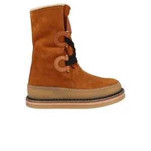 Women's Tan Suede Boots