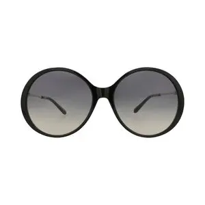 Chloé Round Frame Recycled Acetate Sunglasses - Black