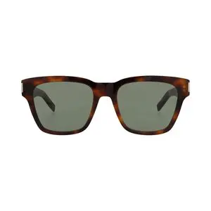 Saint Laurent Square Frame Acetate Sunglasses - Brown