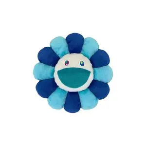 TAKASHI MURAKAMI Flower Pilllow 'turquoise - Blue