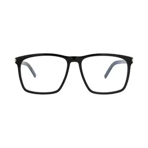 Saint Laurent Square Frame Acetate Optical Frames - Black