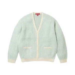 Supreme Two-tone Mohair Cardigan