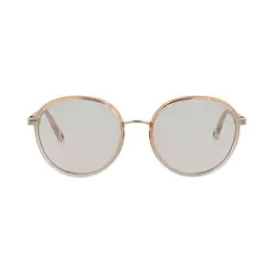Chloé Round Frame Sunglasses - Orange