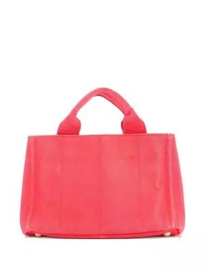 Prada Canapa Canvas Mini Tote Bag
