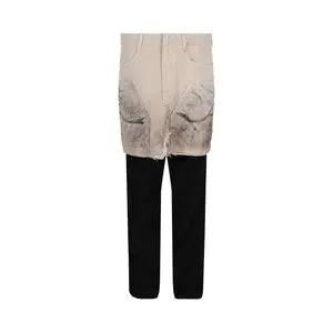 Givenchy Destroyed Carpenter Jeans - Black
